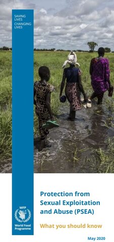 Brochure on Protection from Sexual Exploitation and Abuse (PSEA) - 2020 | World Food Programme